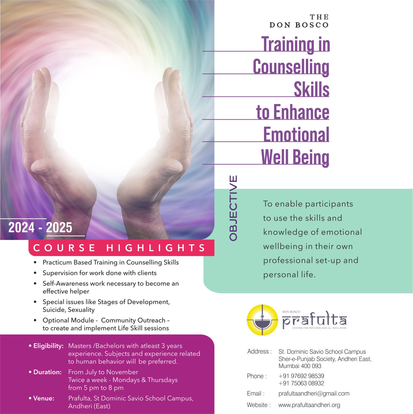 Prafulta - Centre for Psychological Wellness | Home