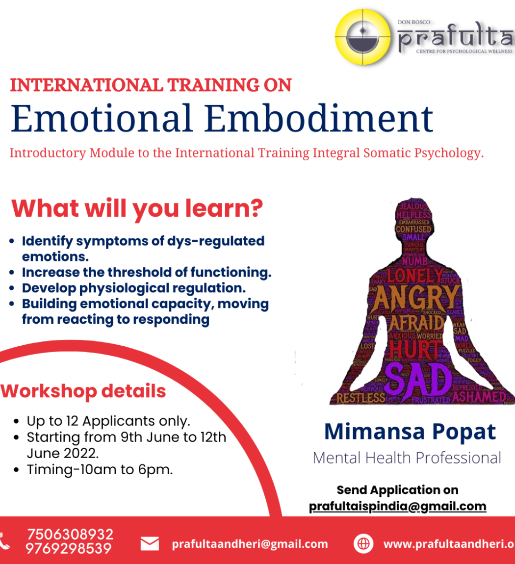 Emotional Embodiment- Training Session